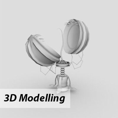 ArtStation - Mechanical Venus Fly Trap