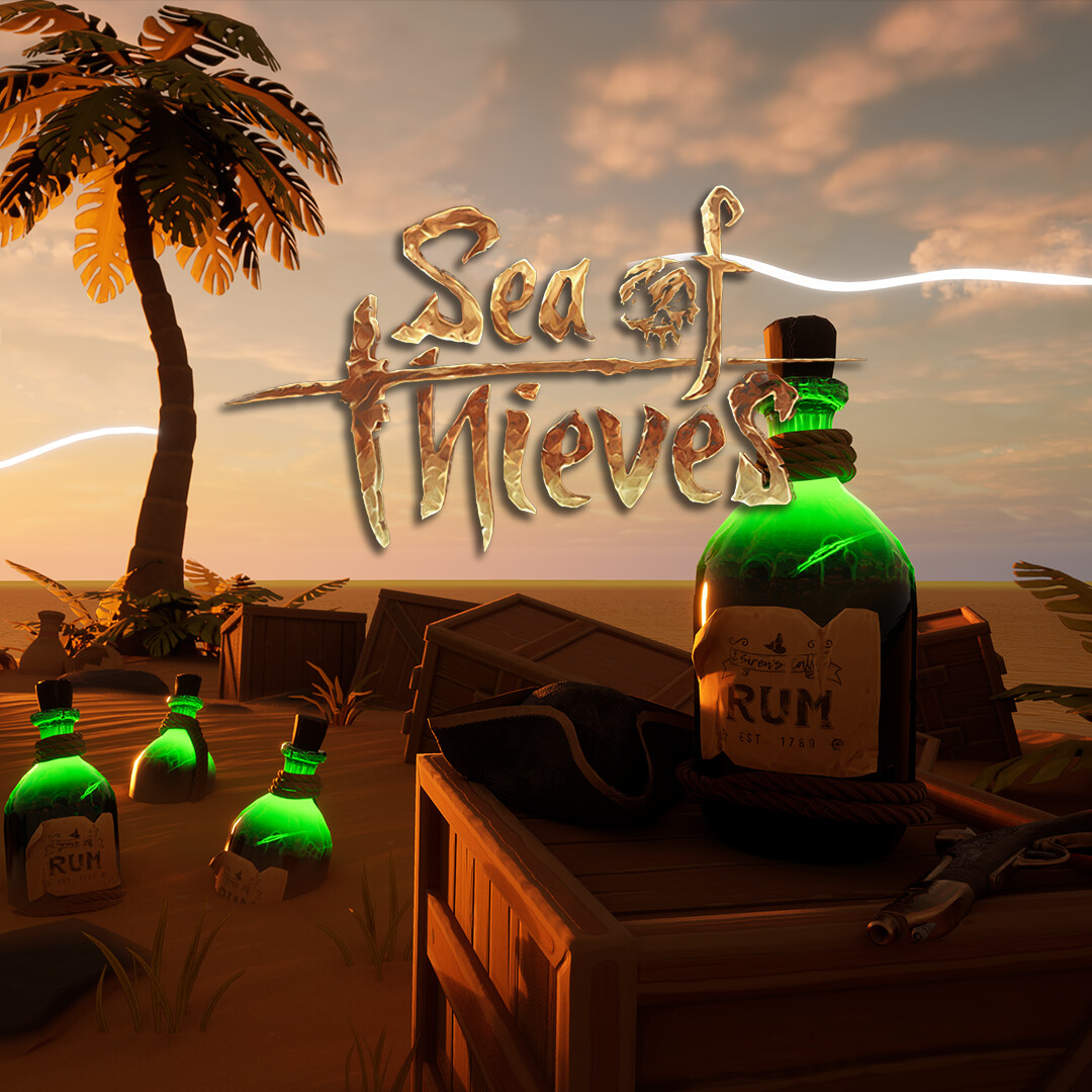 ArtStation - Pirate Rum Island