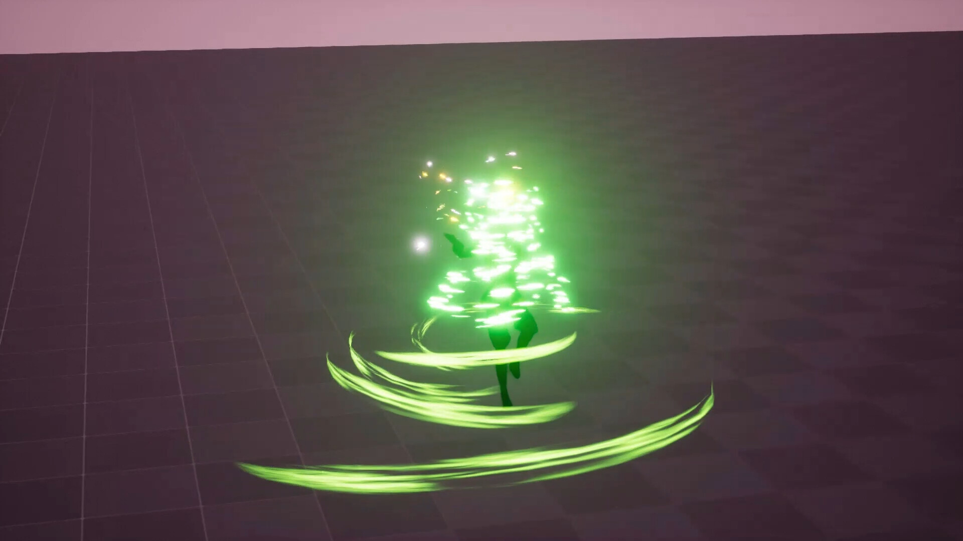 ArtStation - Character Healing - Niagara 👾☘