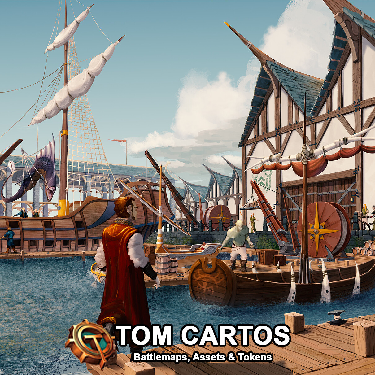 ArtStation - Angler's Wharf