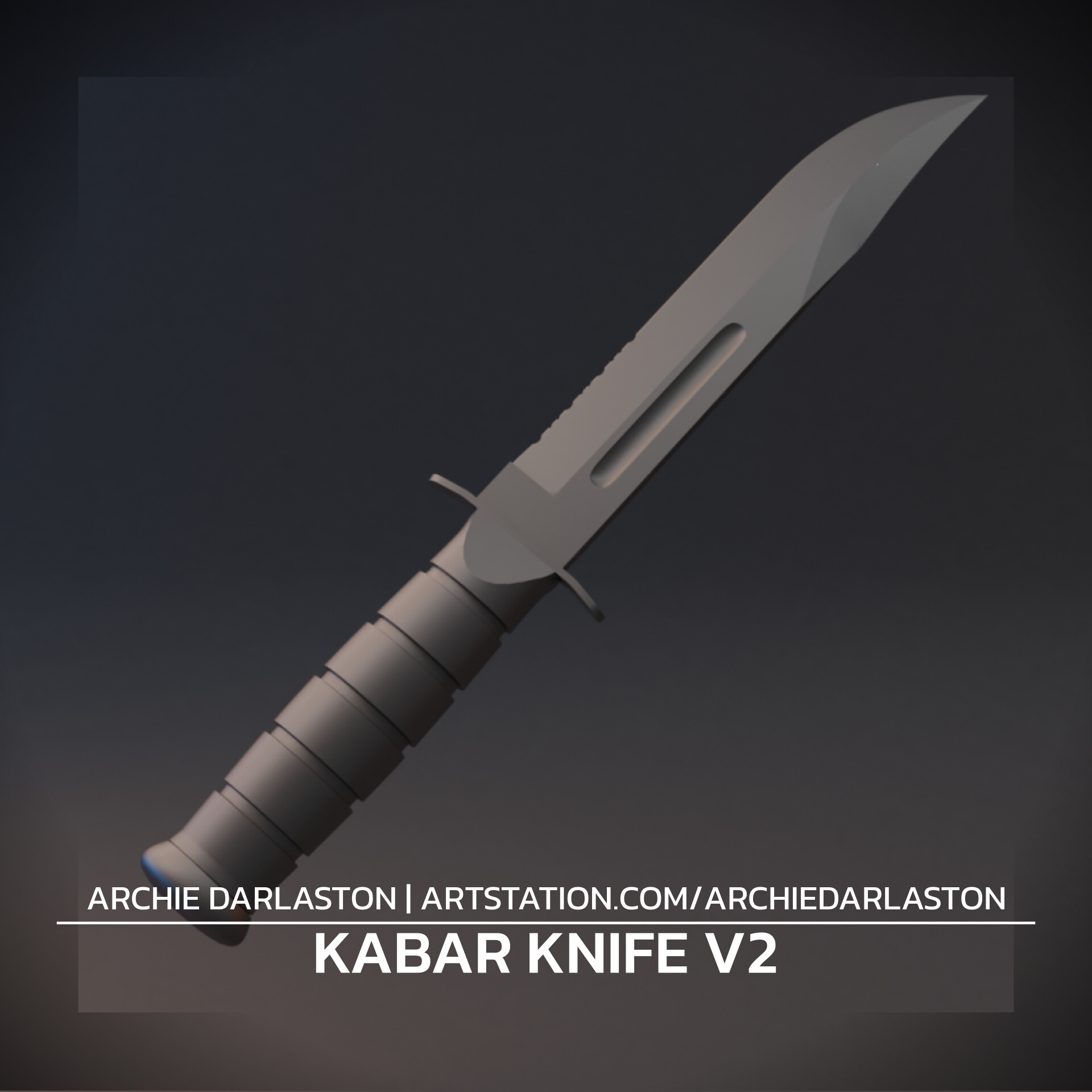 ArtStation - Kabar Knife V2