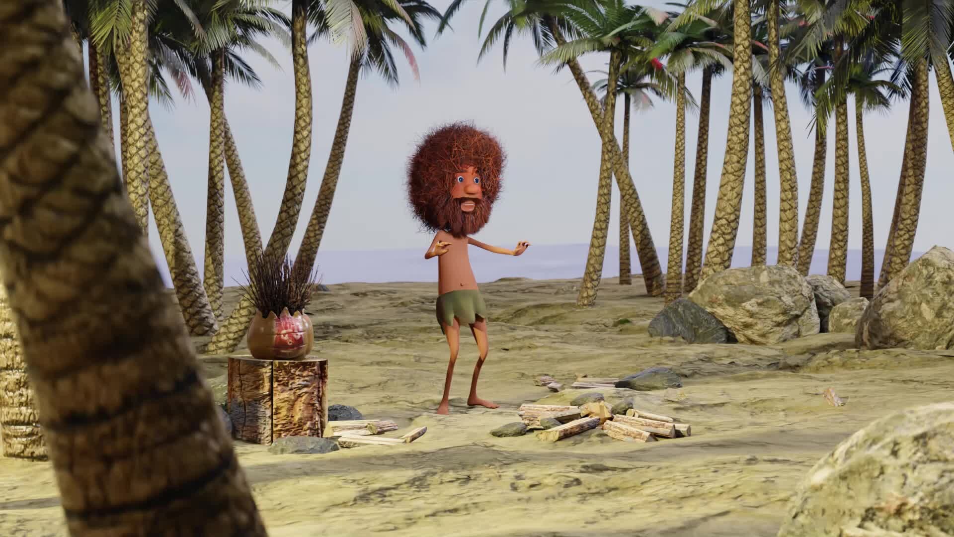 ArtStation - Castaway 3D Animation