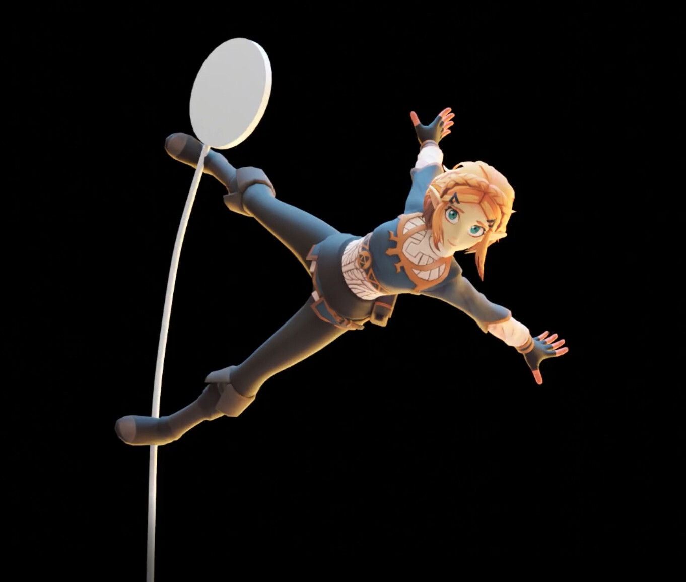 ArtStation - Zelda Stick Flip