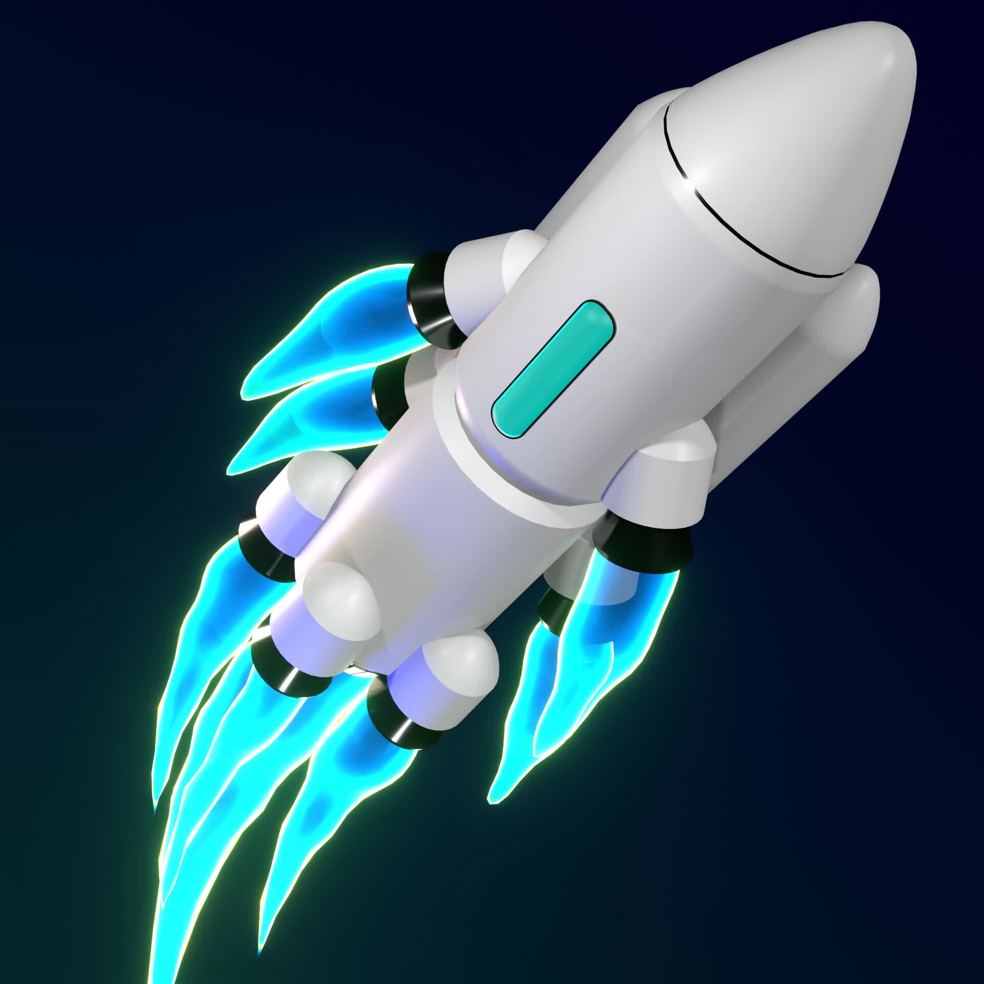 ArtStation - Booster Up - Rocket