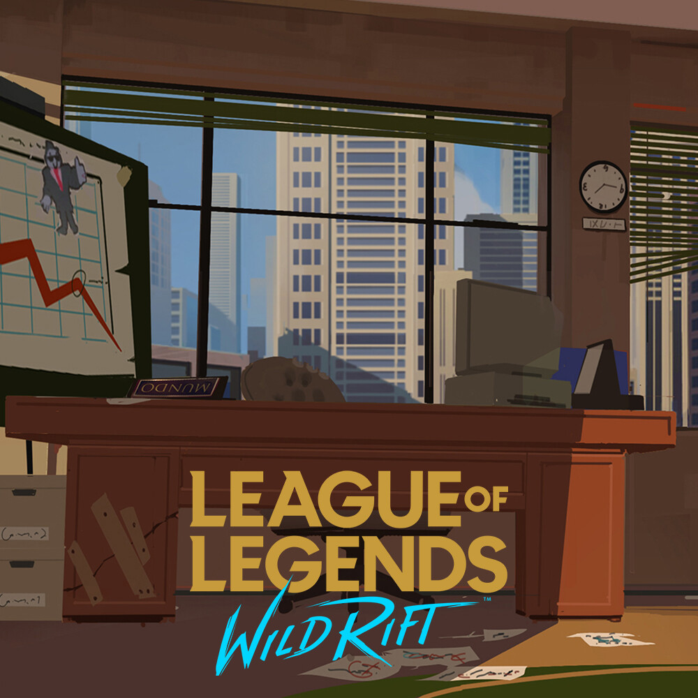 ArtStation - League of Legends WILD RIFT - Background painting