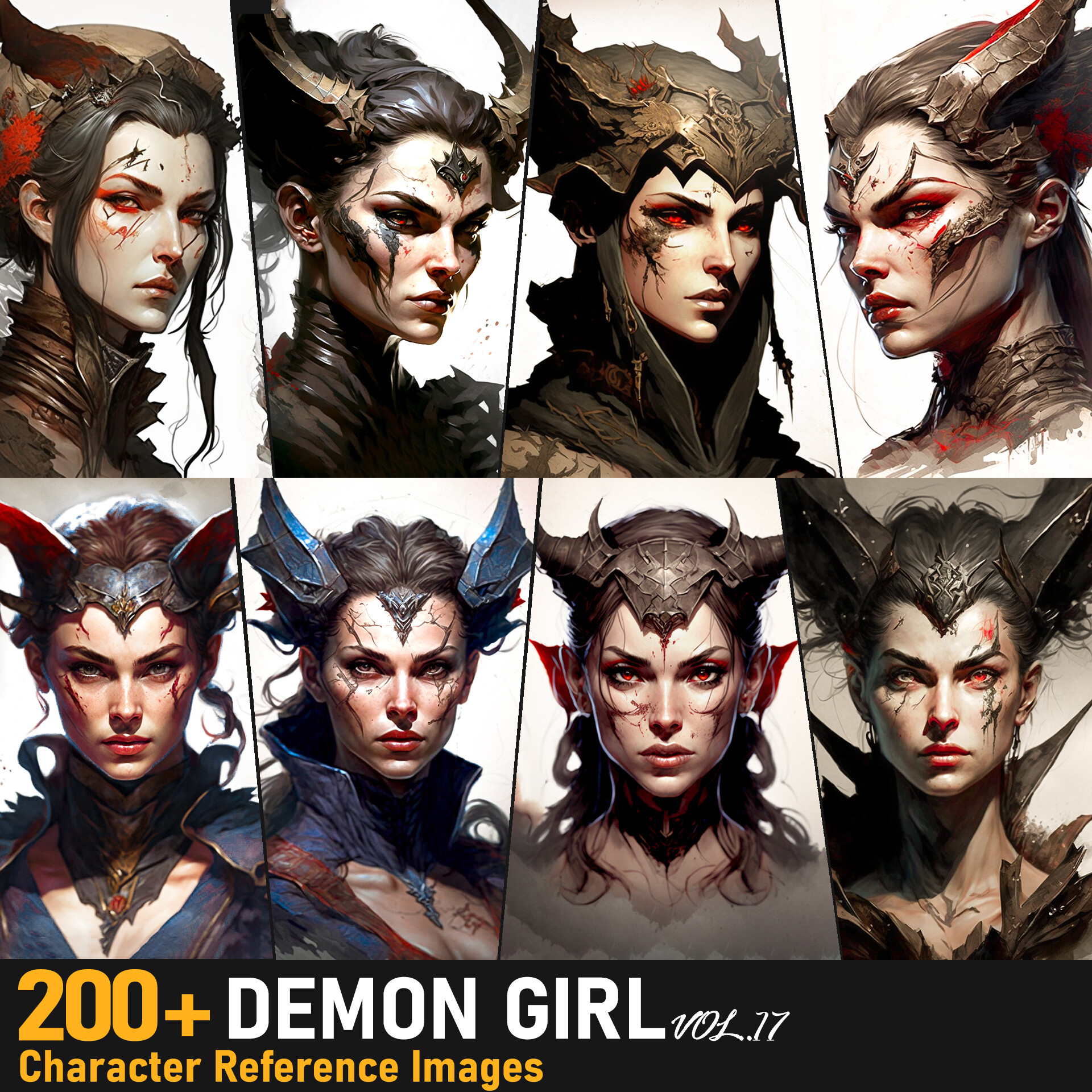 ArtStation - Demon Girl_VOL.17