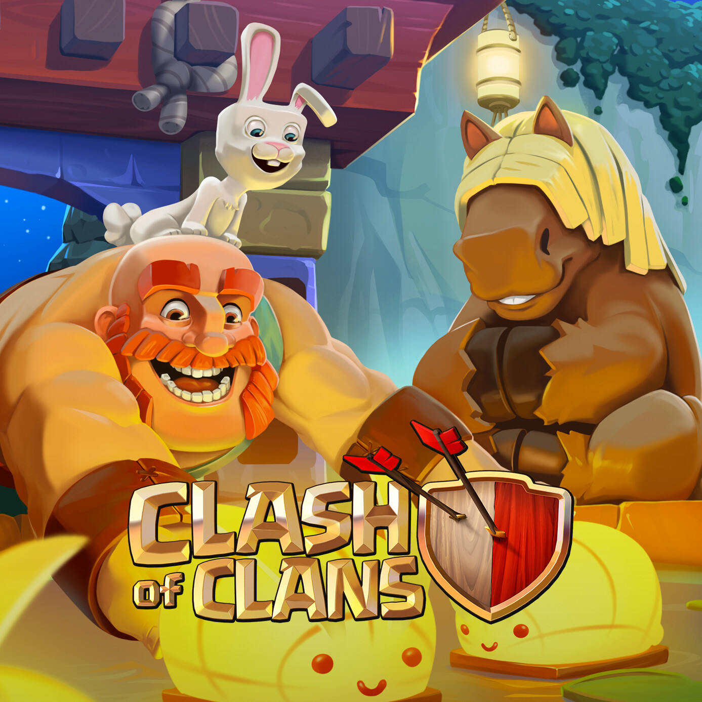 ArtStation - Clash of Clans - Chinese New Year Clan Games