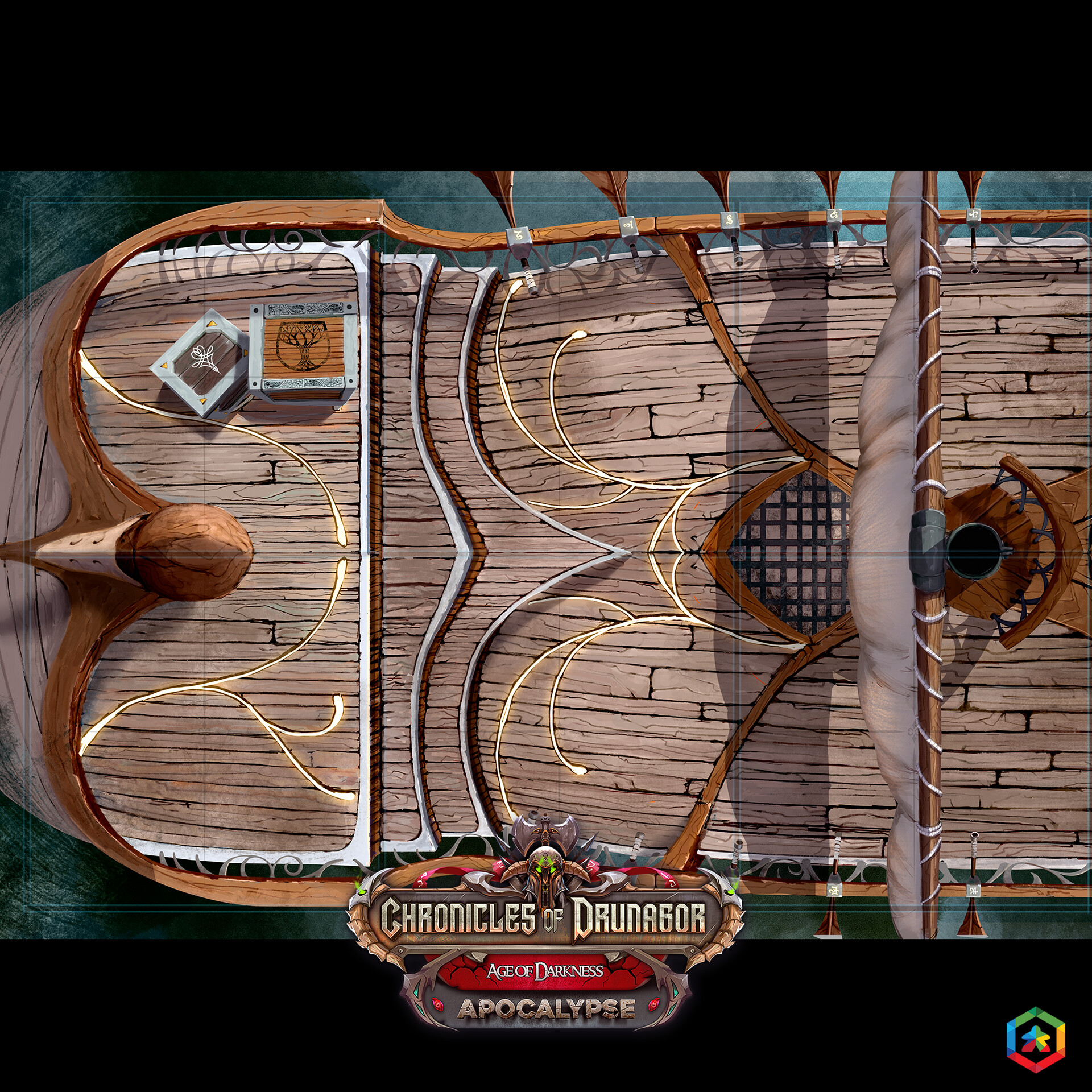 ArtStation - elven boat