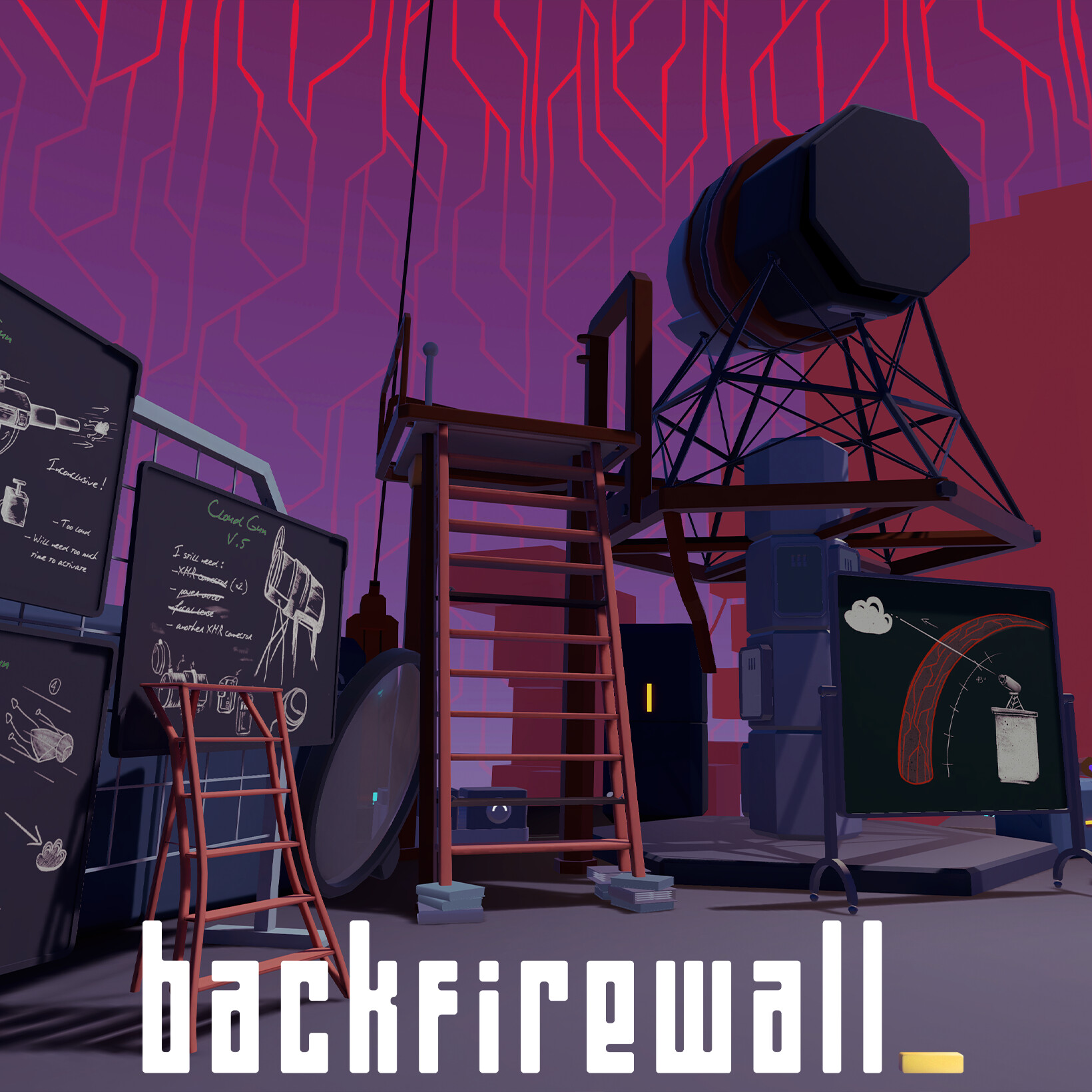 ArtStation - Backfirewall_ - "Antenna" Level Art