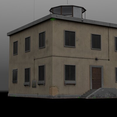 ArtStation - My Police station from Dayz