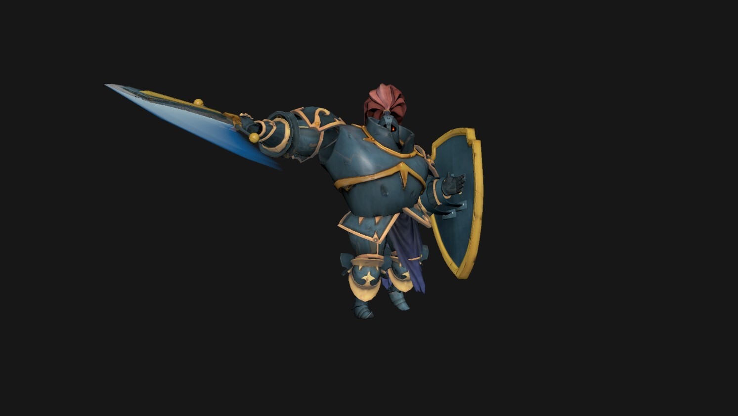 ArtStation - Ghost Armor 3-Hit Combo | Maya