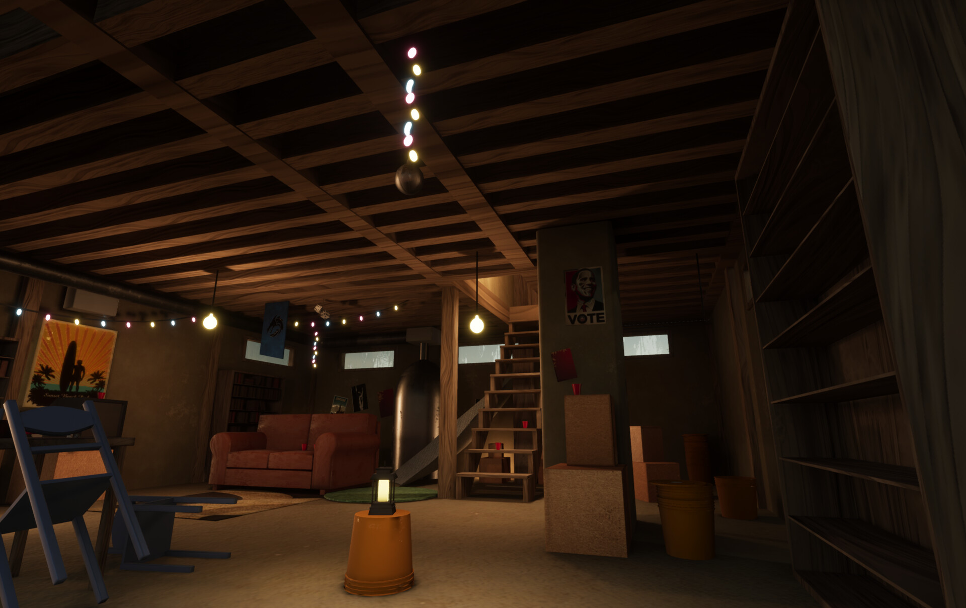 ArtStation - Dirty Basement (Environment)