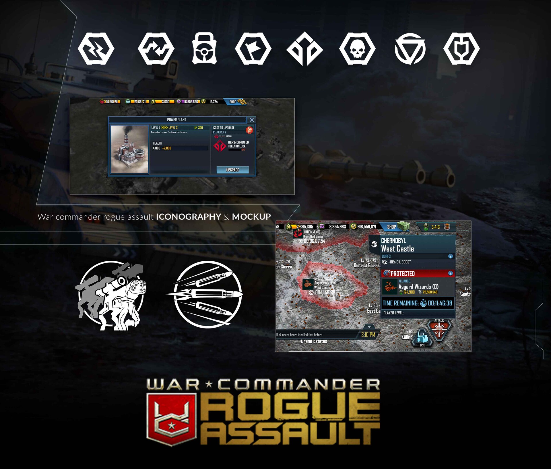 ArtStation - War Commander Rogue Assault Iconography