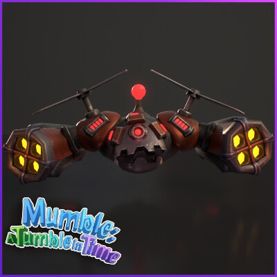 ArtStation - Flying Grunt Robot