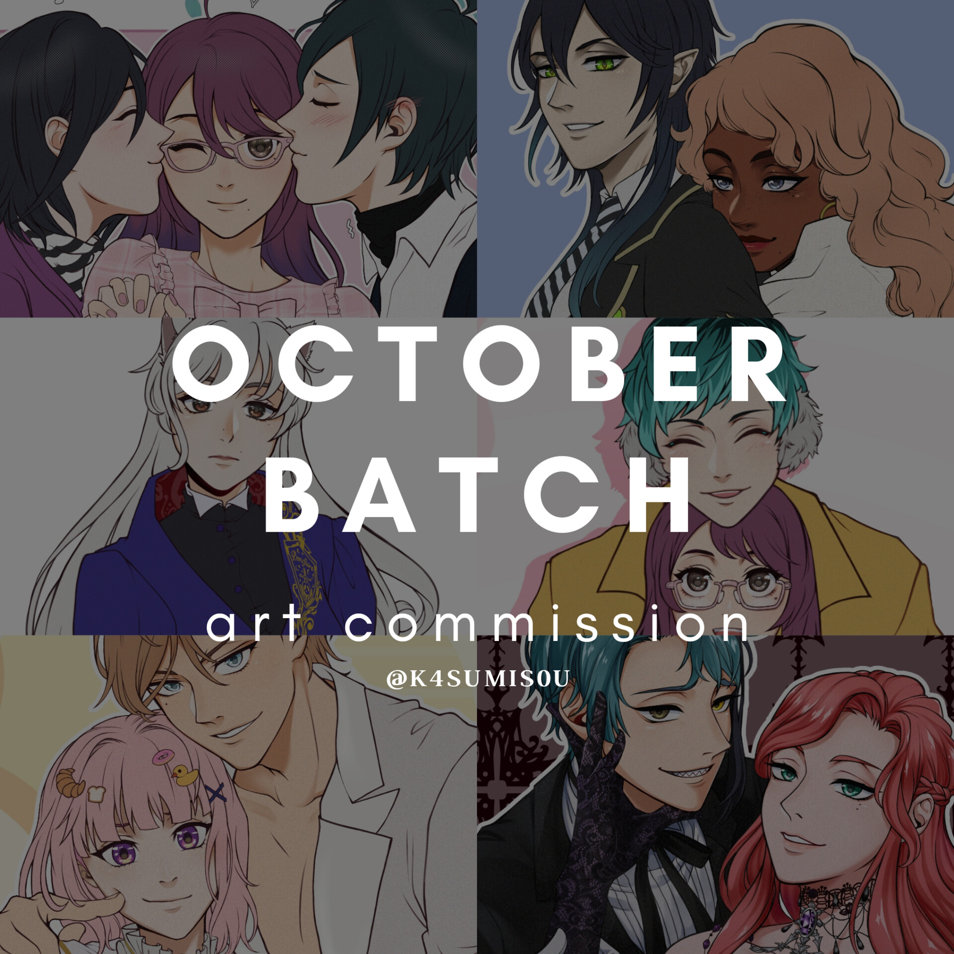 ArtStation - Art Commission: October batch