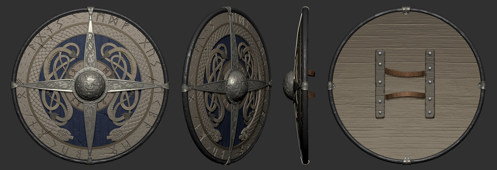 ArtStation - Odin - Shield