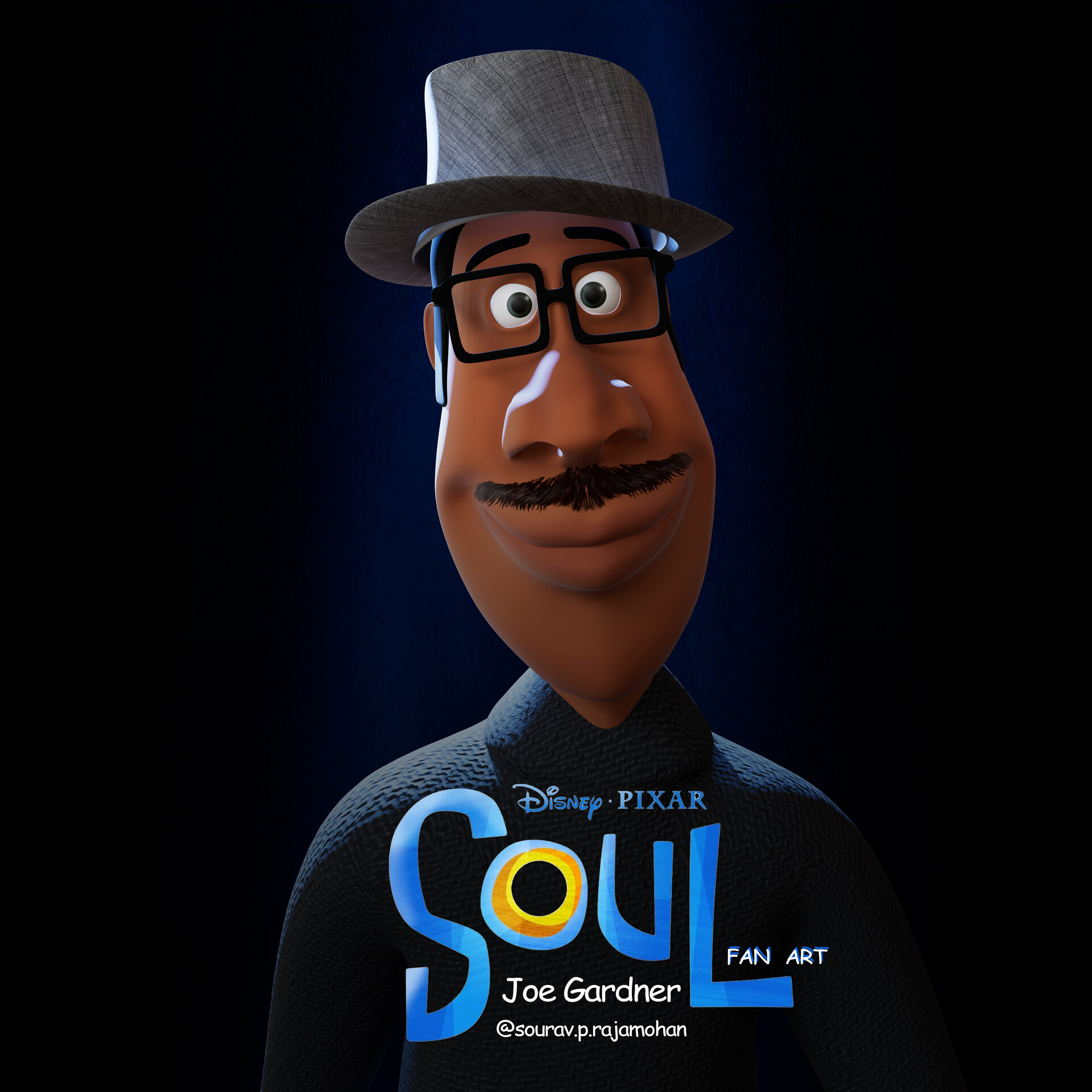 ArtStation - Soul - Joe Gardner 3D modeling