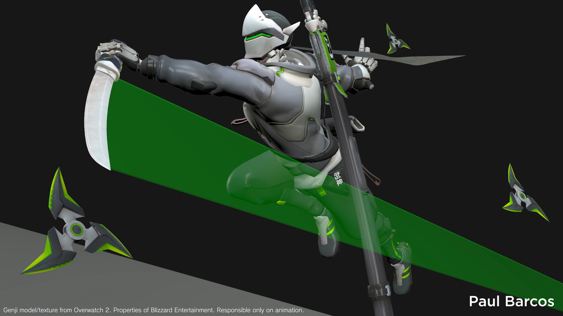 ArtStation - Genji Intro "Swift Strike" Animation