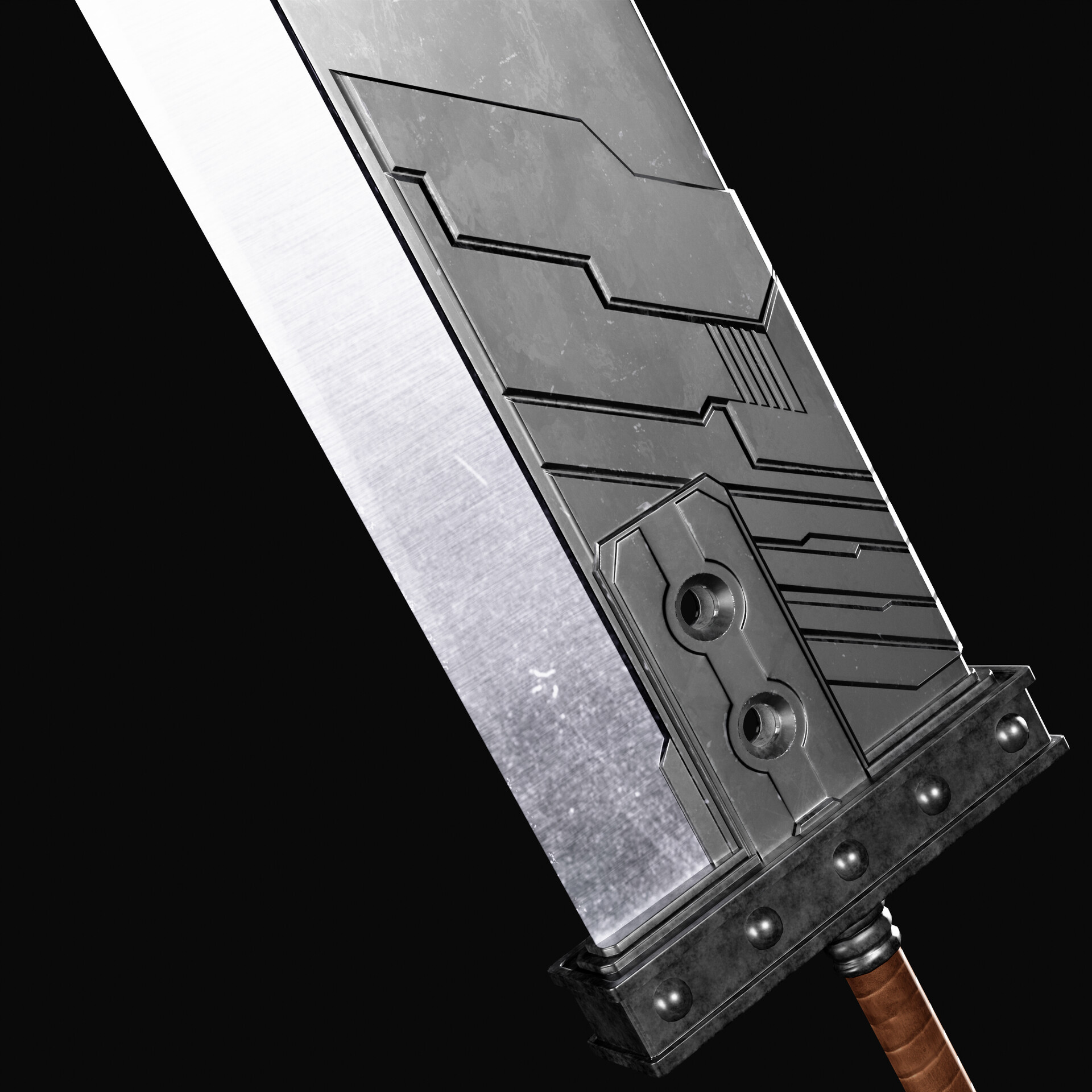 ArtStation - Buster Sword FFVII - Final Fantasy VII FanArt