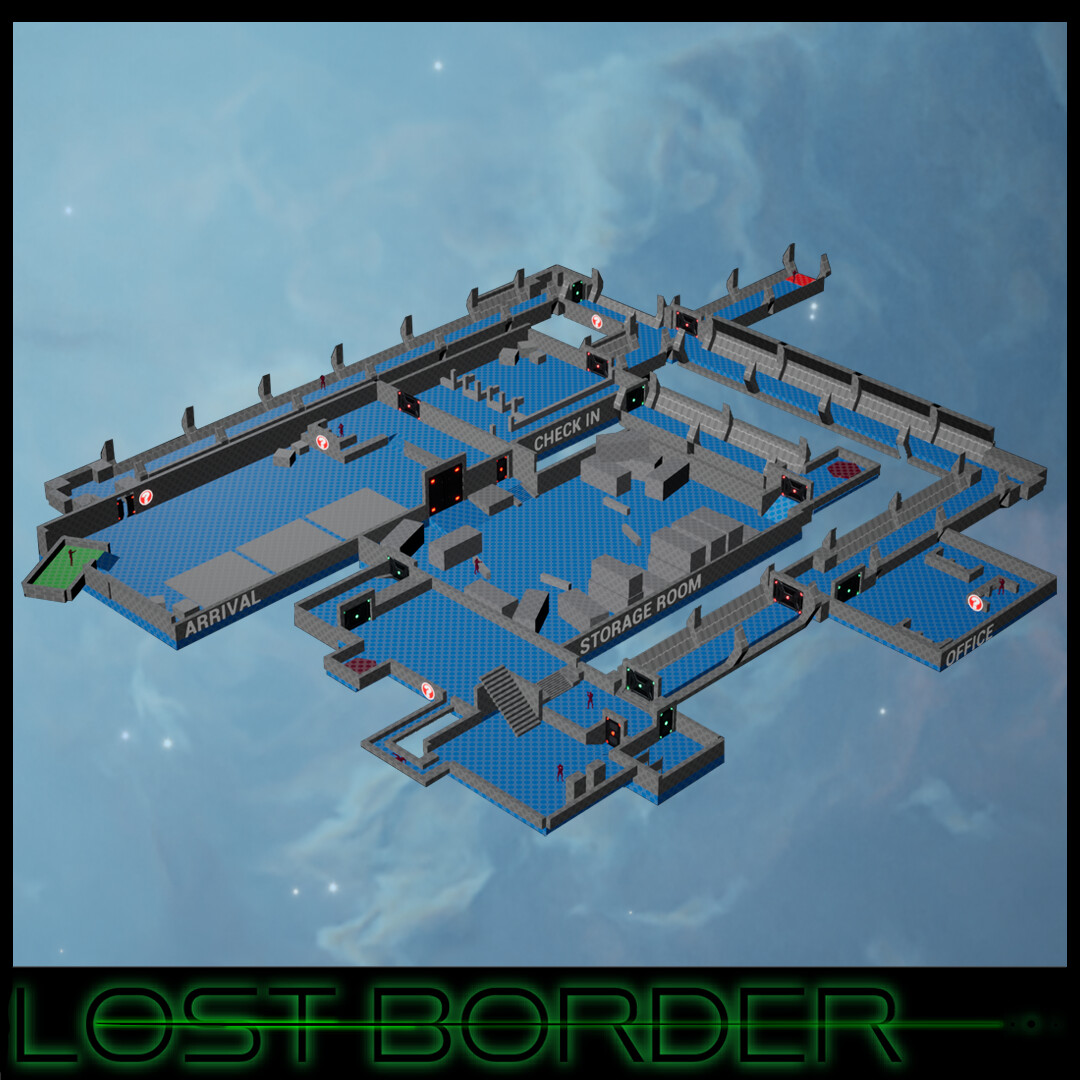 ArtStation - Lost Border - Level Design