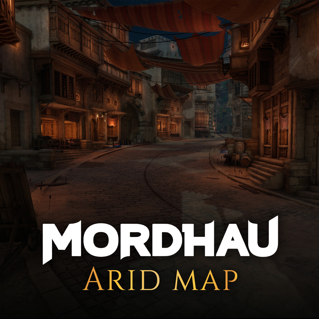 ArtStation - Mordhau - Arid map