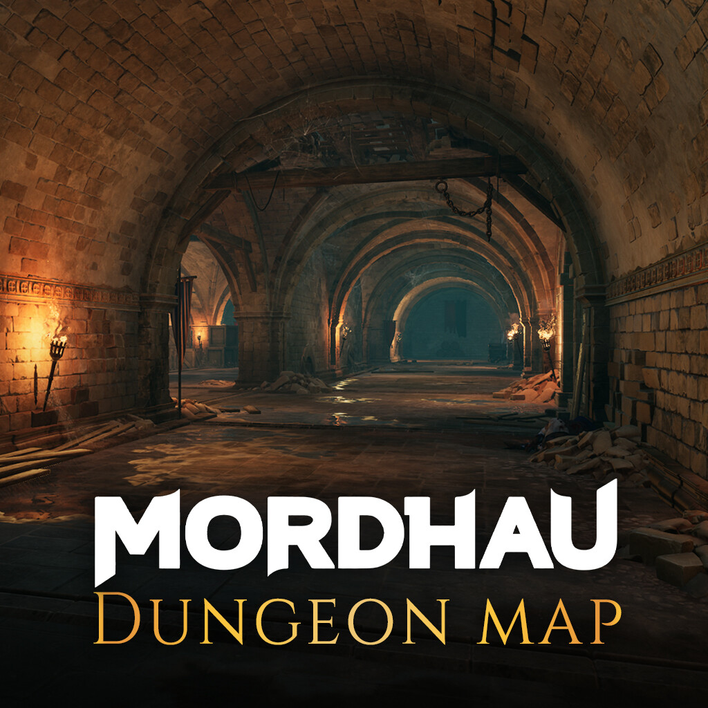 ArtStation - Mordhau - Dungeon map