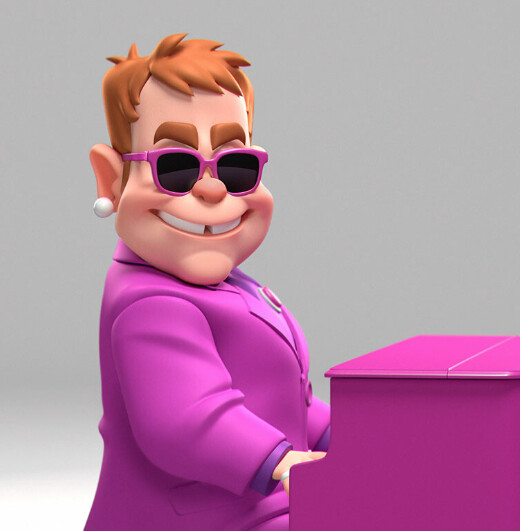 ArtStation - Elton John