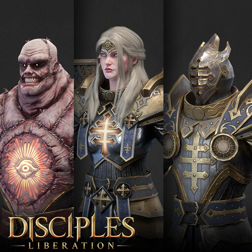 ArtStation - Disciples: Liberation - Empire Units