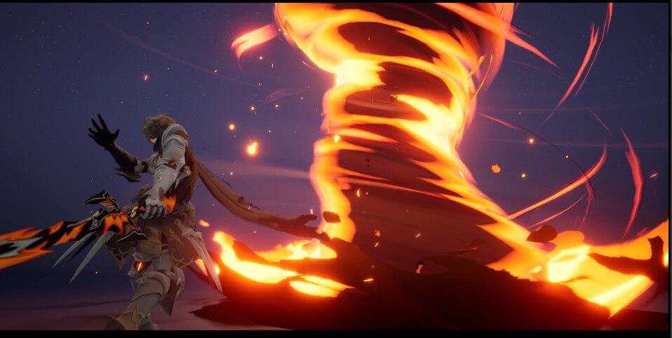 ArtStation - UE GameVfx05 Fire