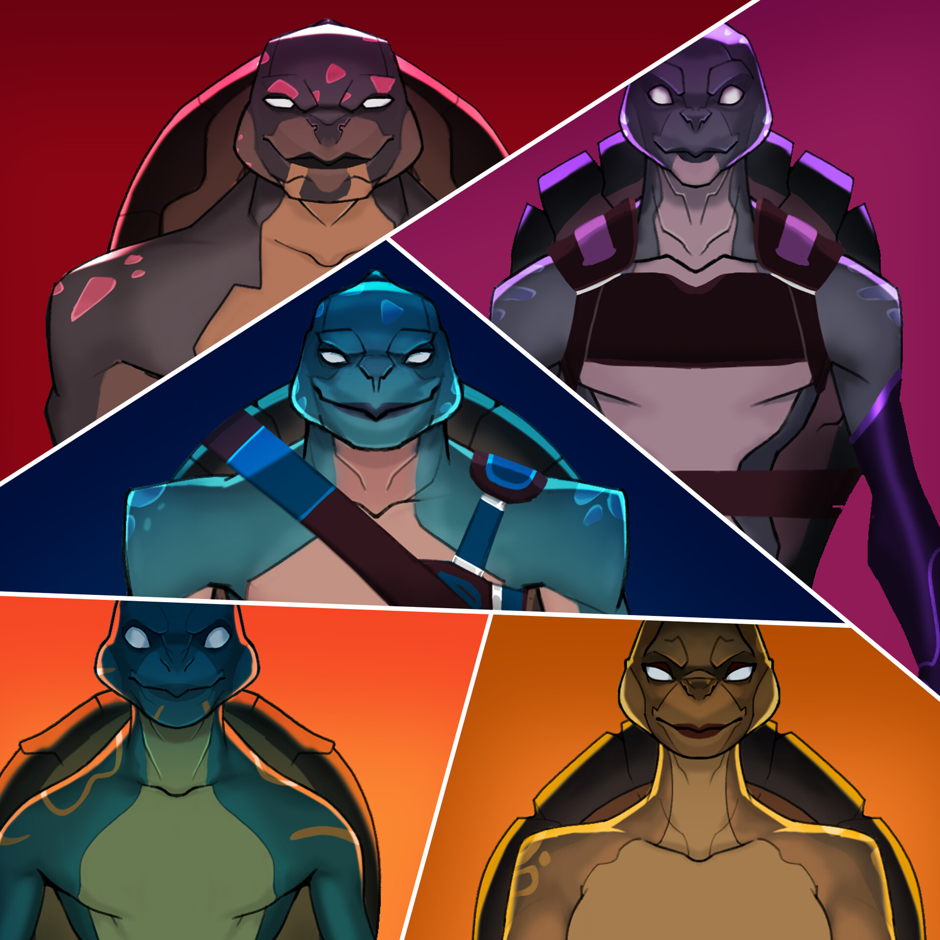 ArtStation - TMNT
