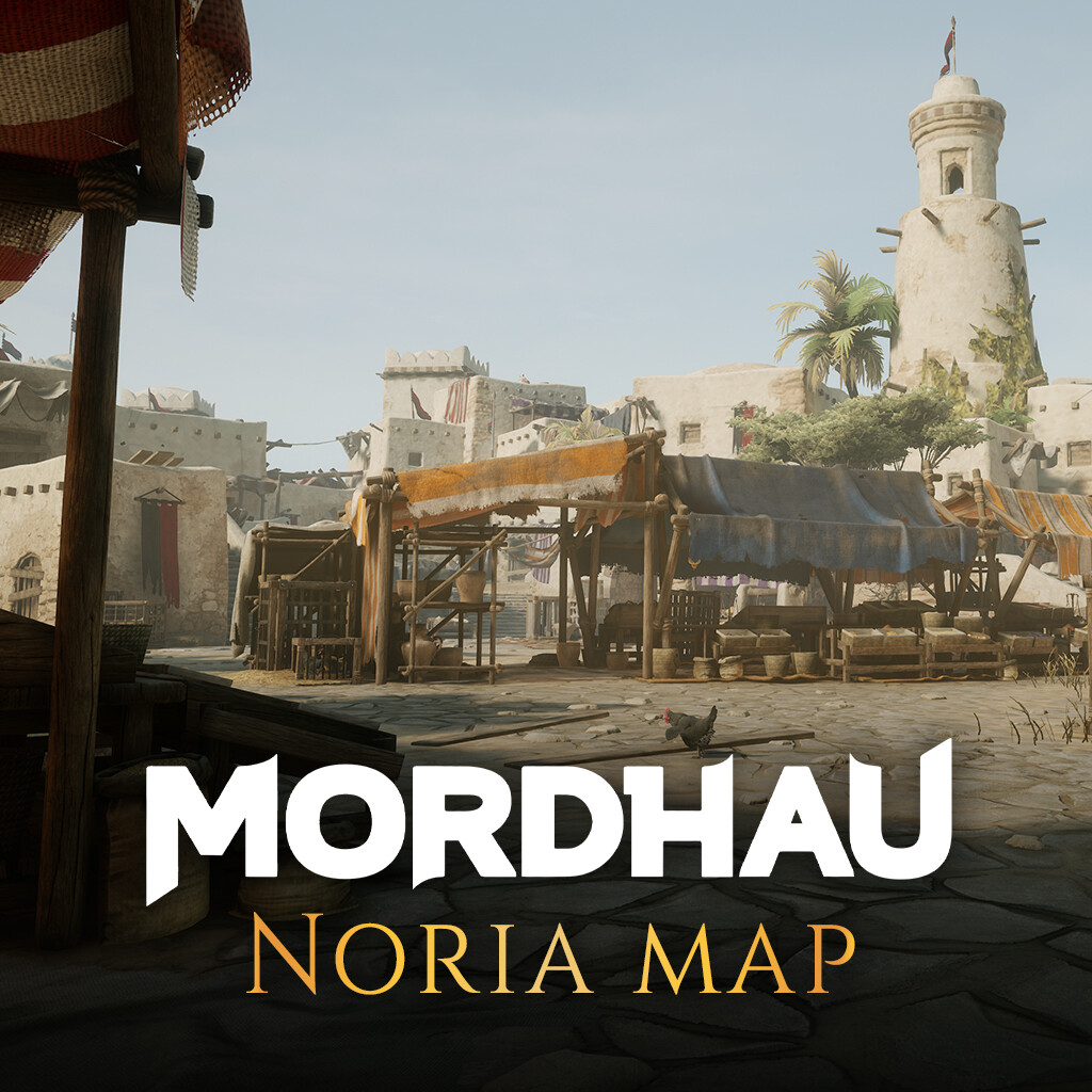 ArtStation - Mordhau - Noria map