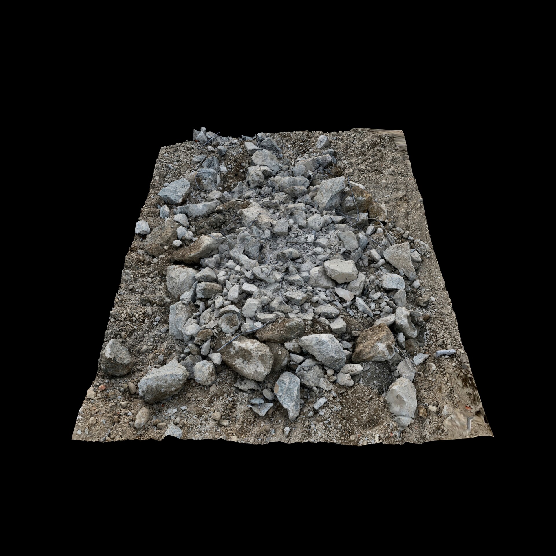 ArtStation - Gravel Rock Pile 03