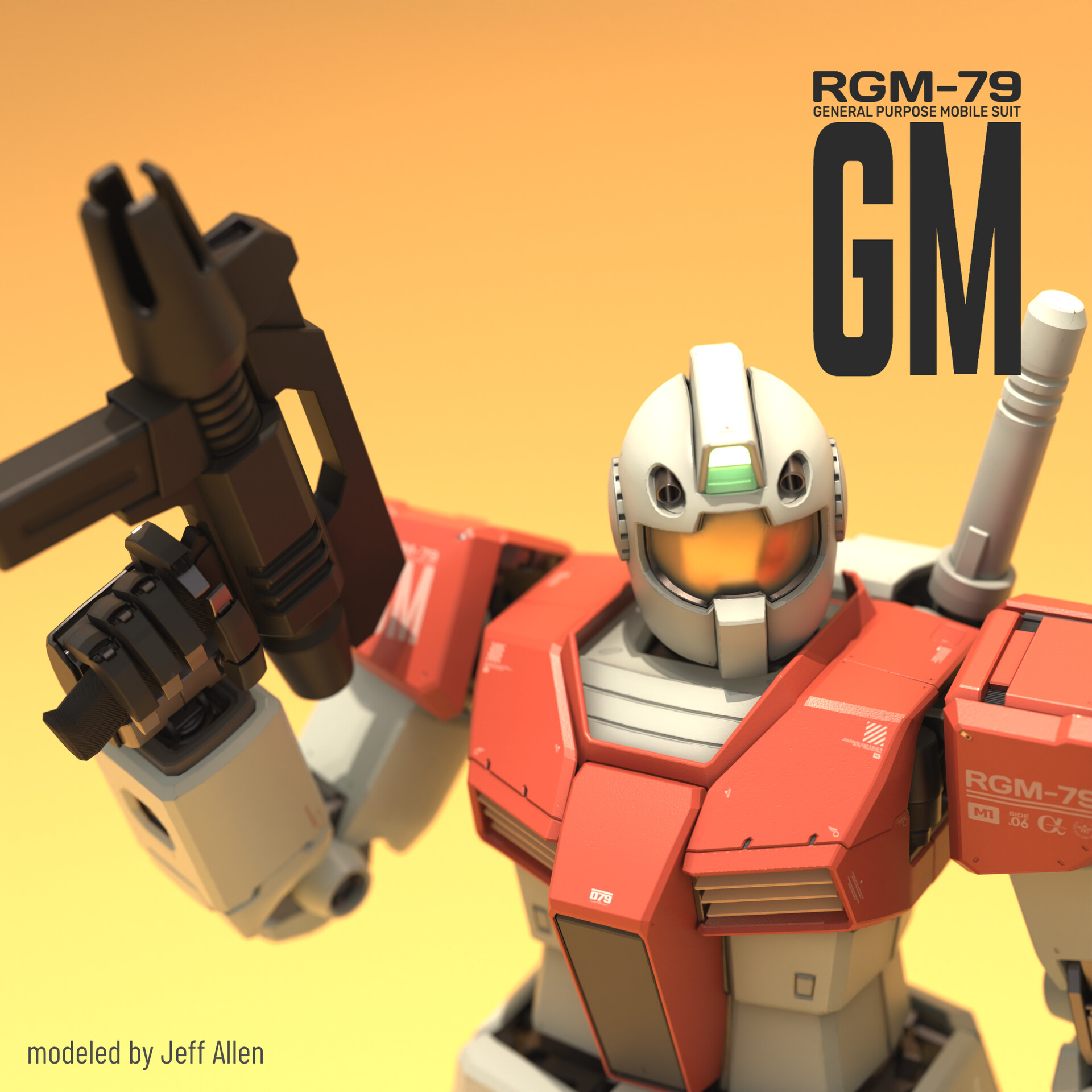 Jeff Allen - RGM-79 GM (Project M)