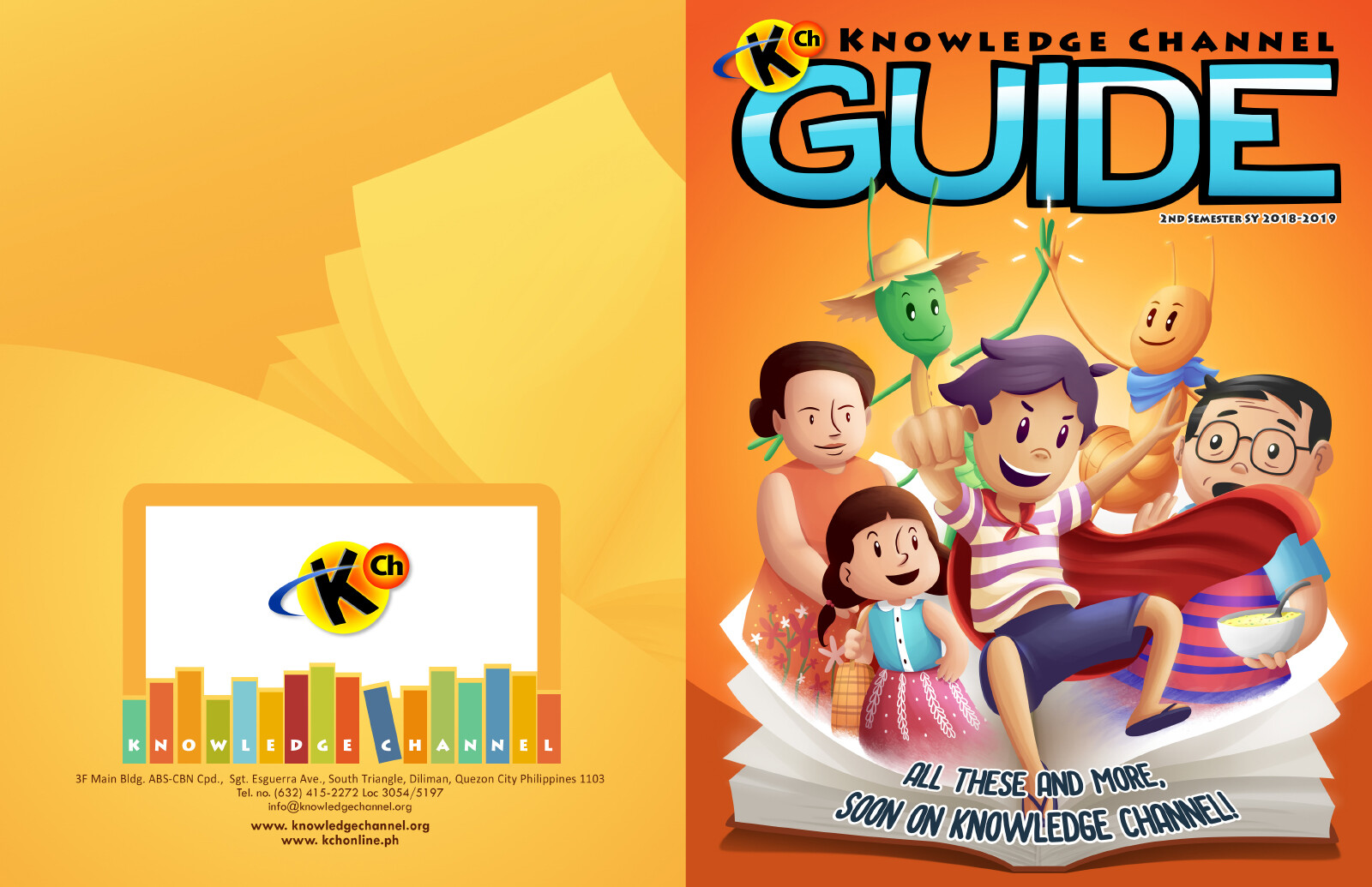 ArtStation - KCh 2018 Channel Guide Covers