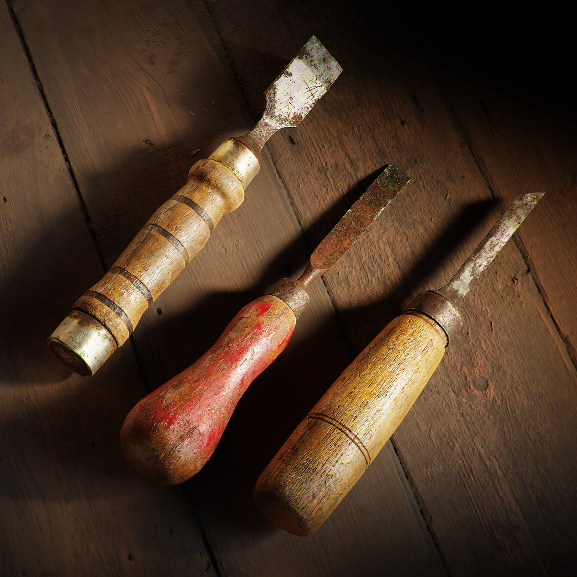 ArtStation - Antique Chisels