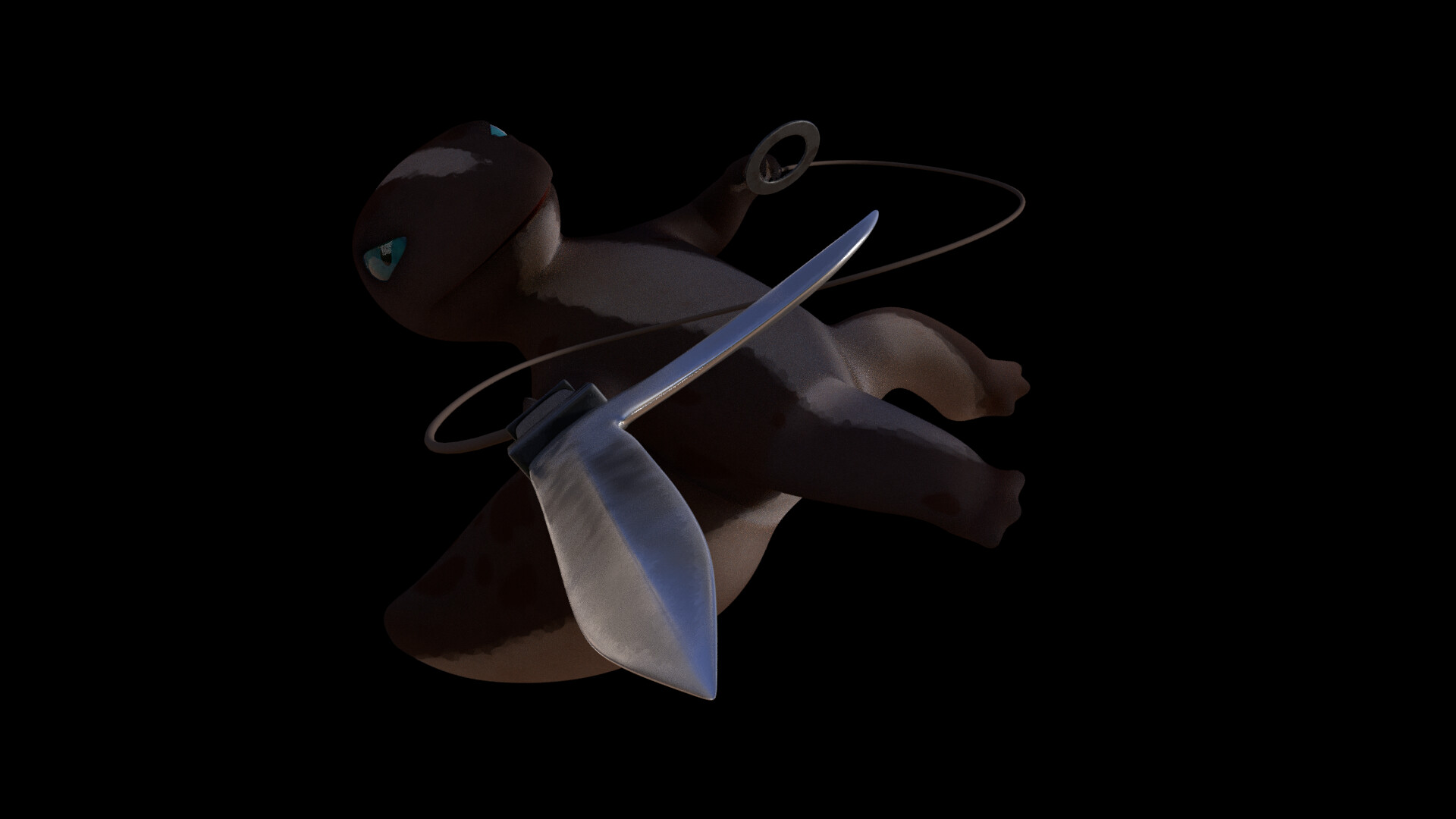 ArtStation - Character Modelling/Rigging: Lizard Assassin