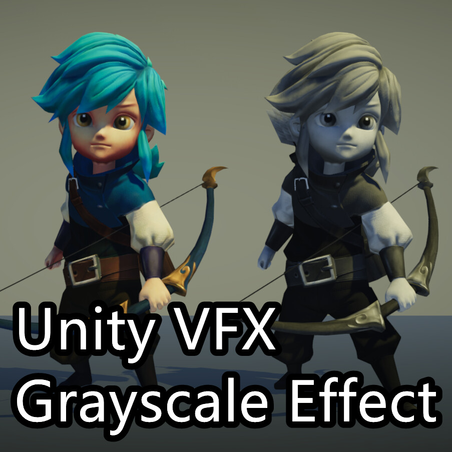ArtStation - Unity VFX - Grayscale Effect - Downloadable