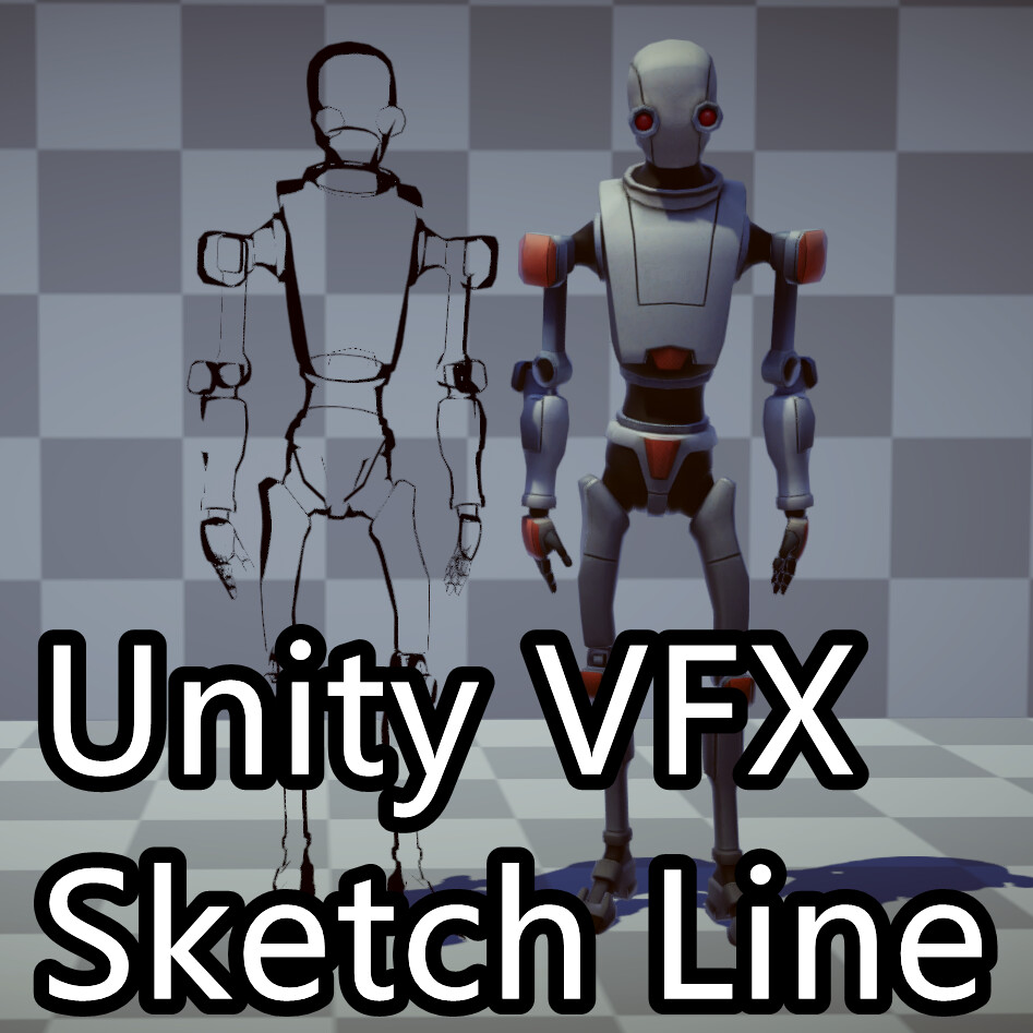 ArtStation - Unity VFX - Sketch Line - Downloadable