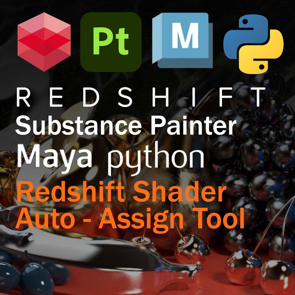 ArtStation - Redshift Shader Auto-Assign Tool