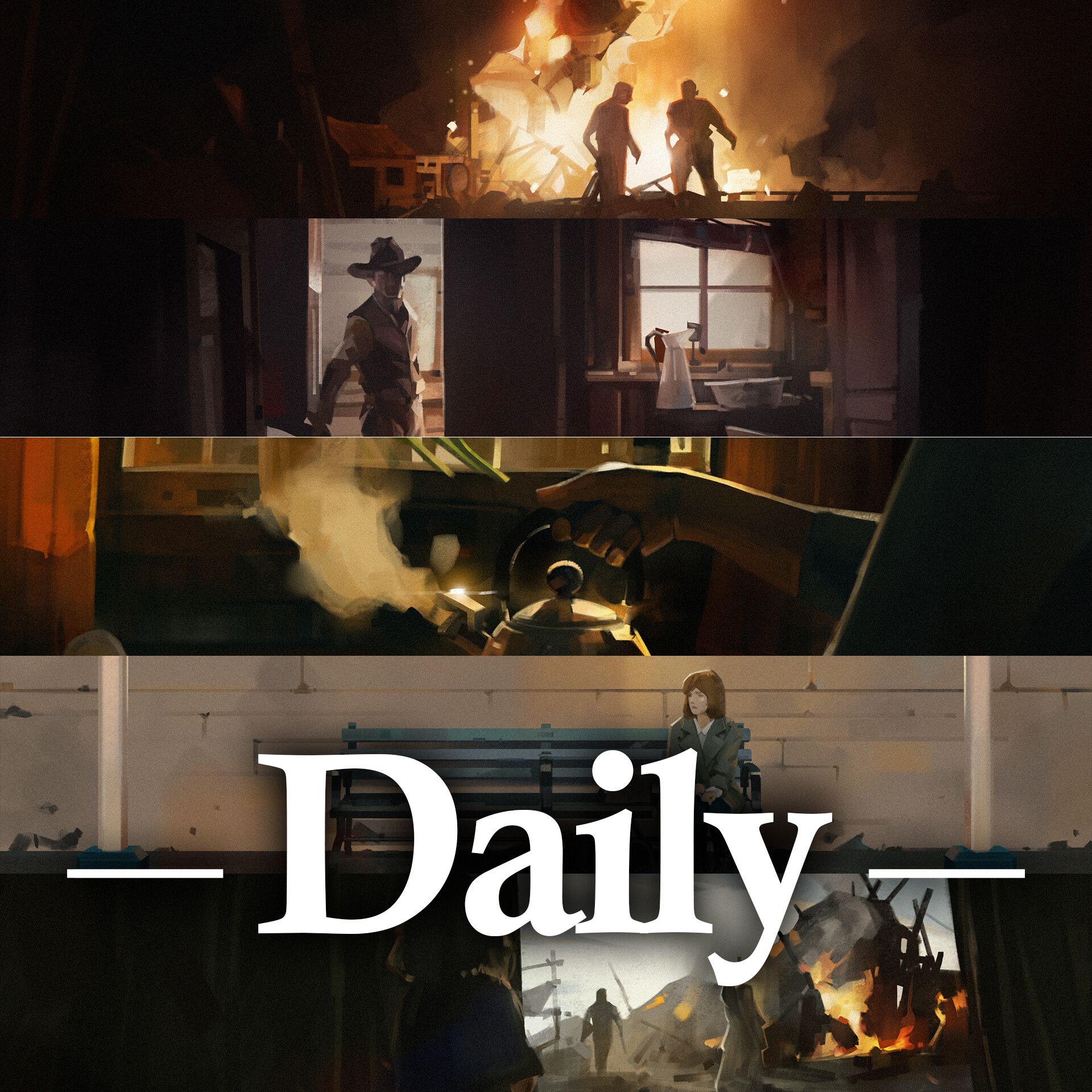 ArtStation - Daily013-018