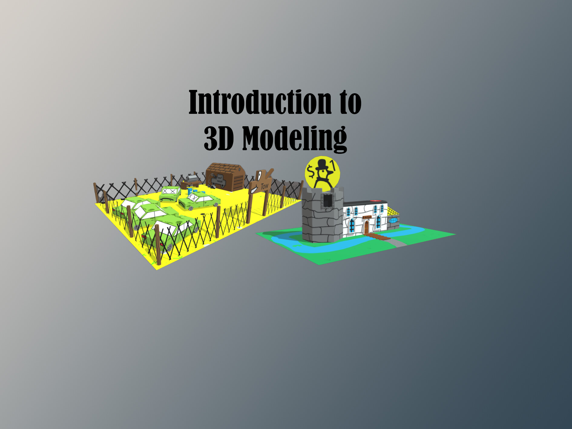 ArtStation - Introduction to 3D modelling assignment 2