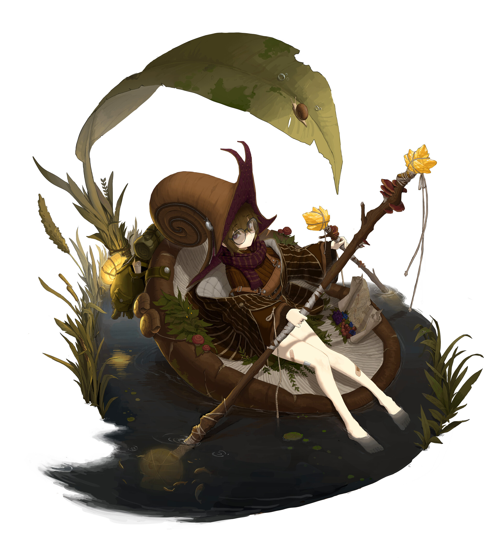 ArtStation - snail girl