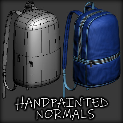 ArtStation - Handpainting Normal Maps pixel by pixel! #25