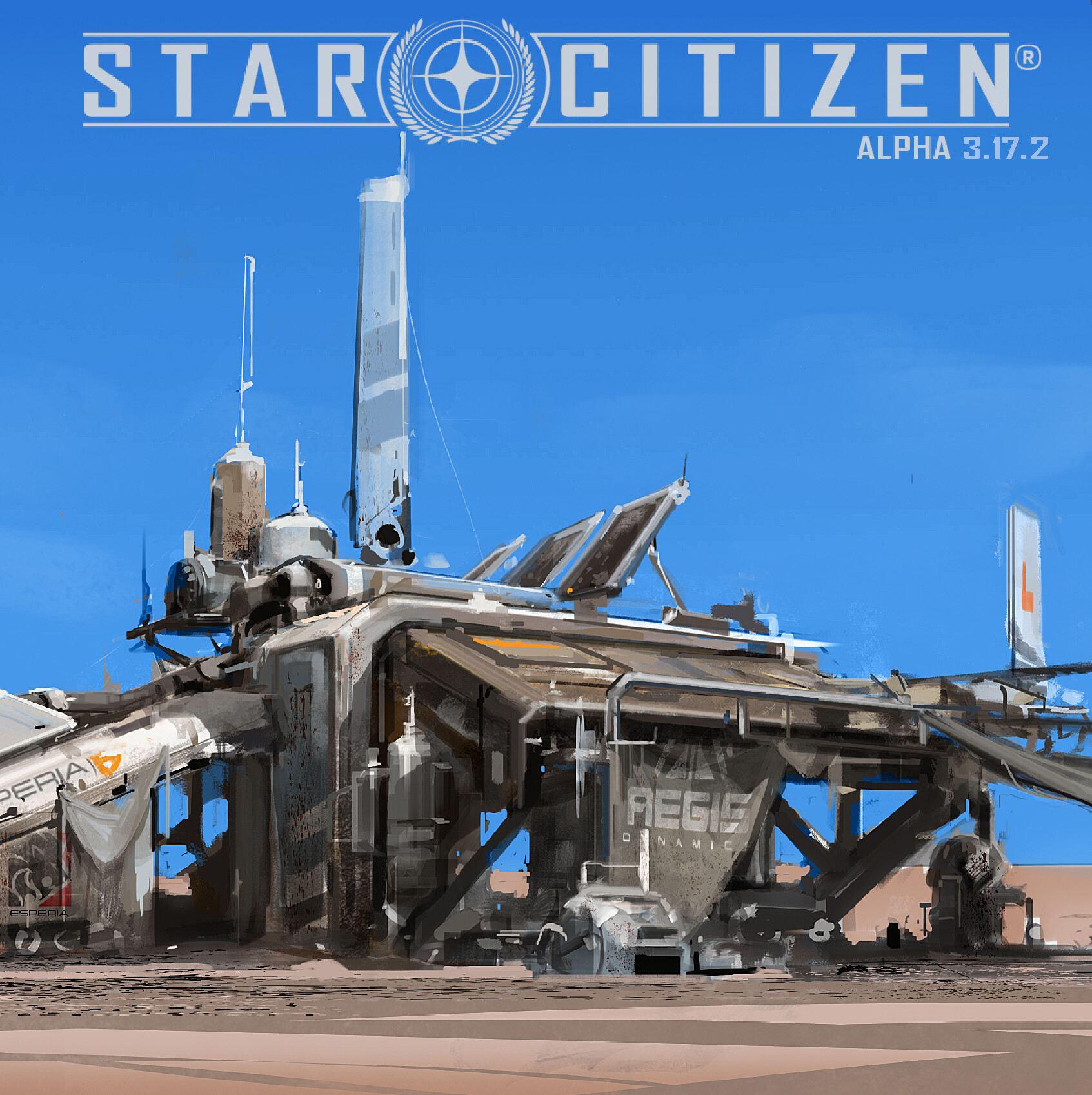 ArtStation - Derelict Reclaimer Development 3.17.2