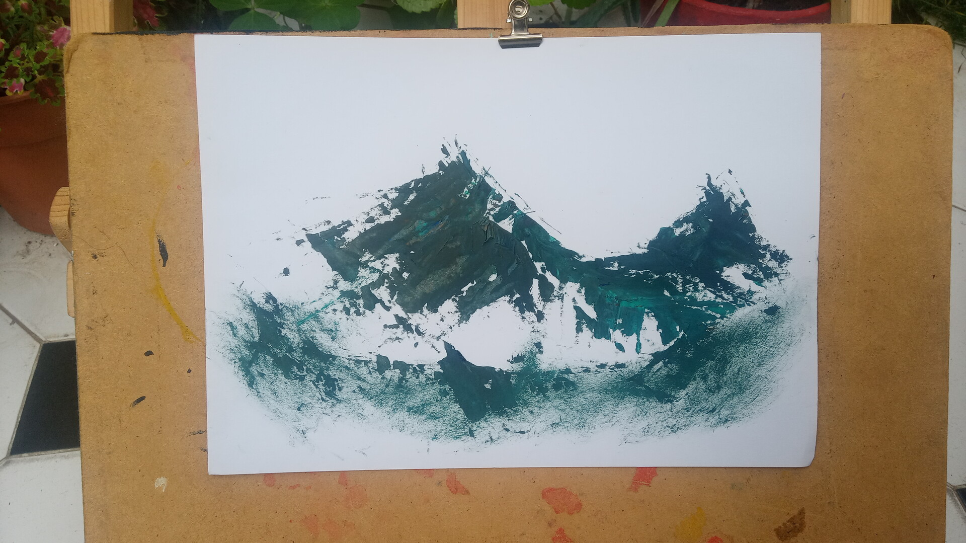 Javier Fernández Bernades - Oil mountain study