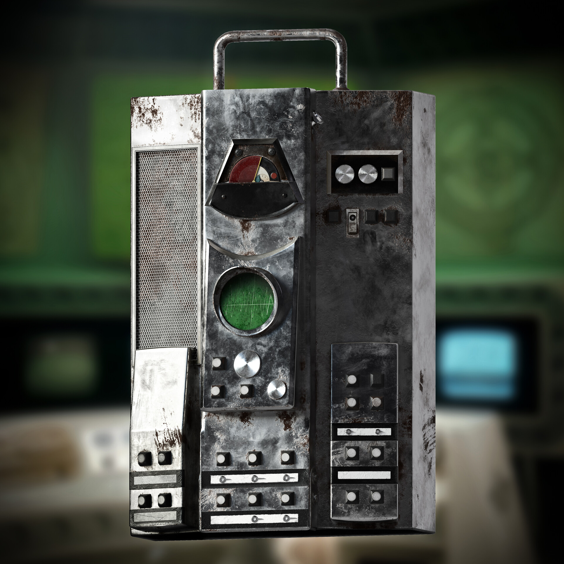 ArtStation - Doctor Who: Cyber Manual Control Unit (1975)