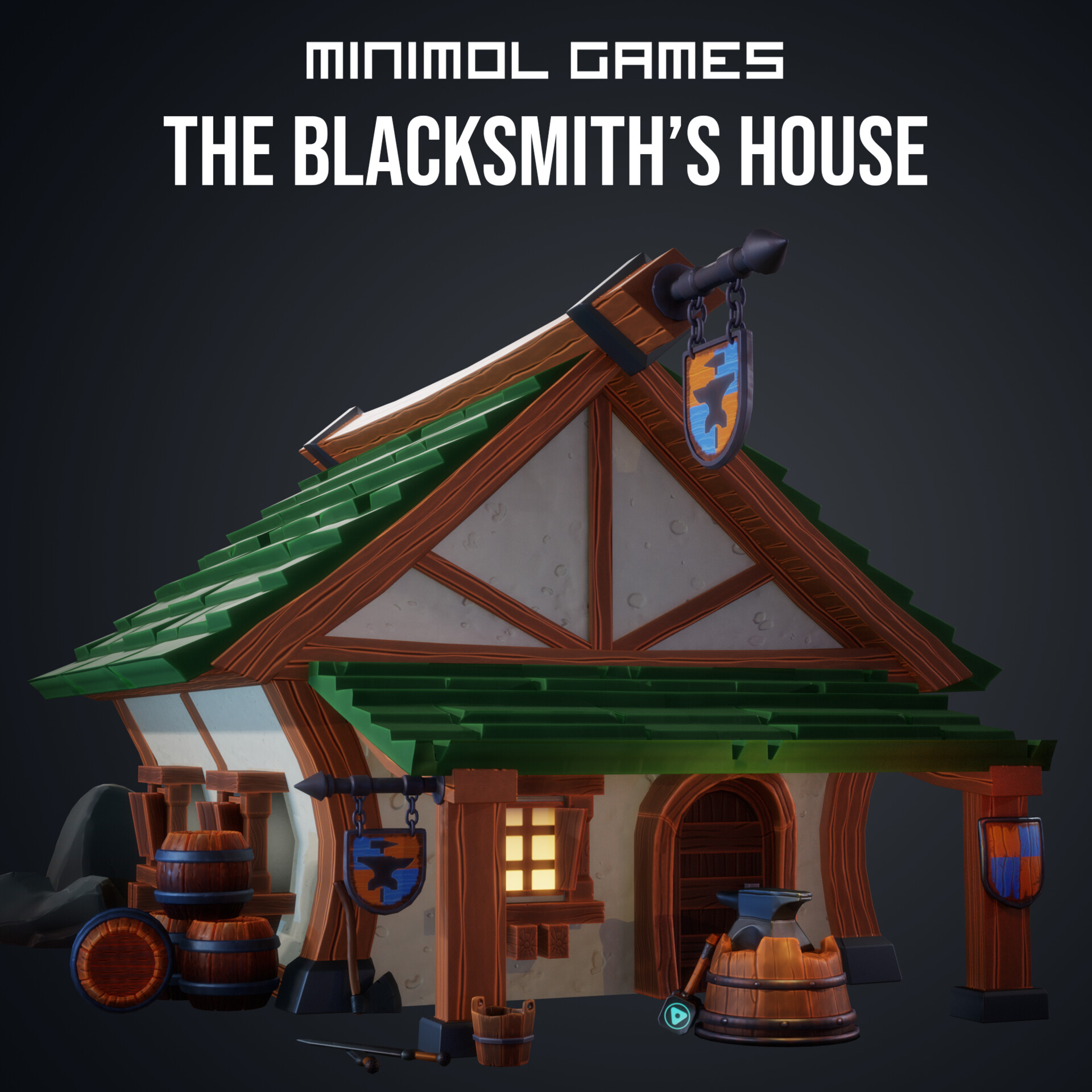 ArtStation - The Blacksmith's House