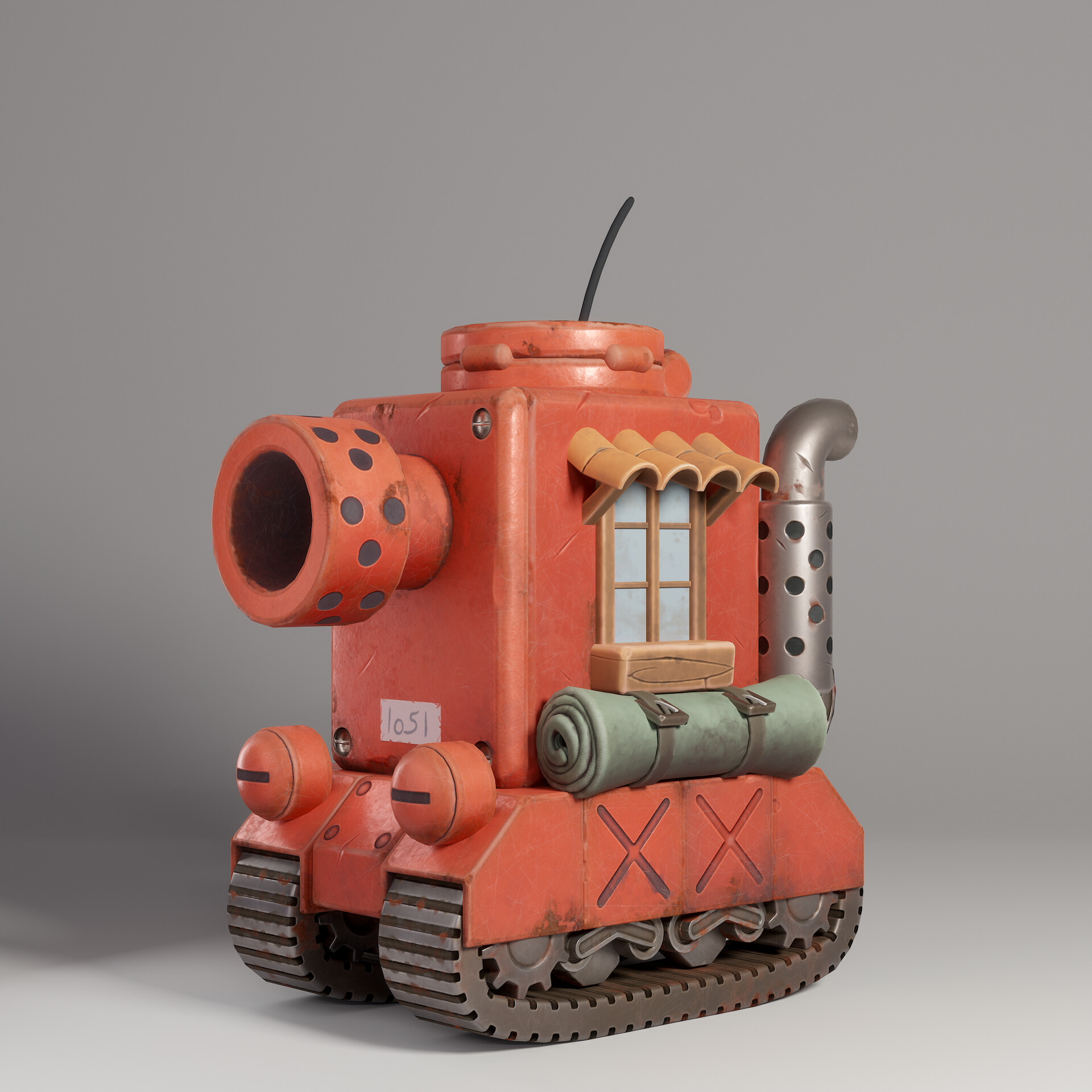 ArtStation - Stylized Tank