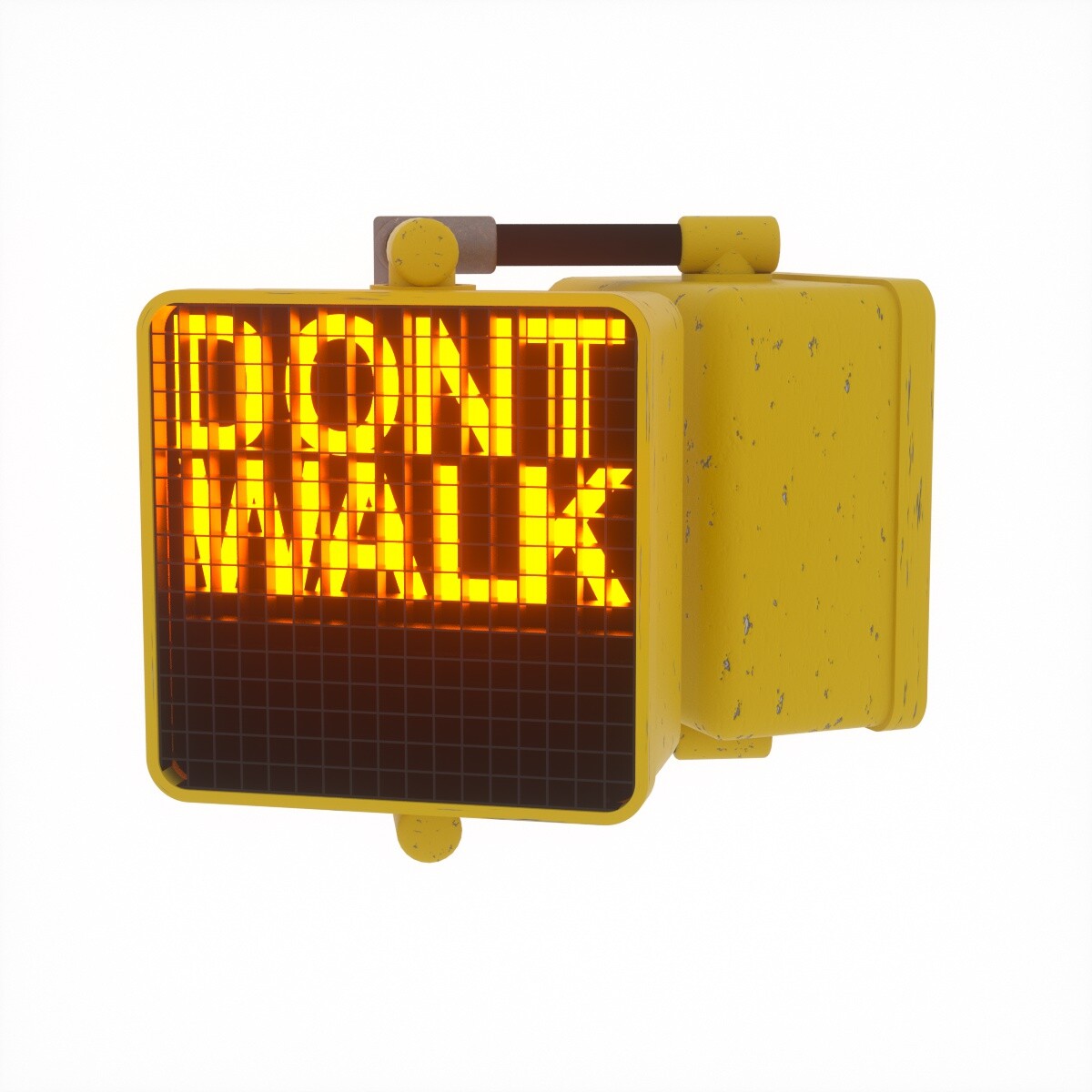 ArtStation - Walk Traffic Sign