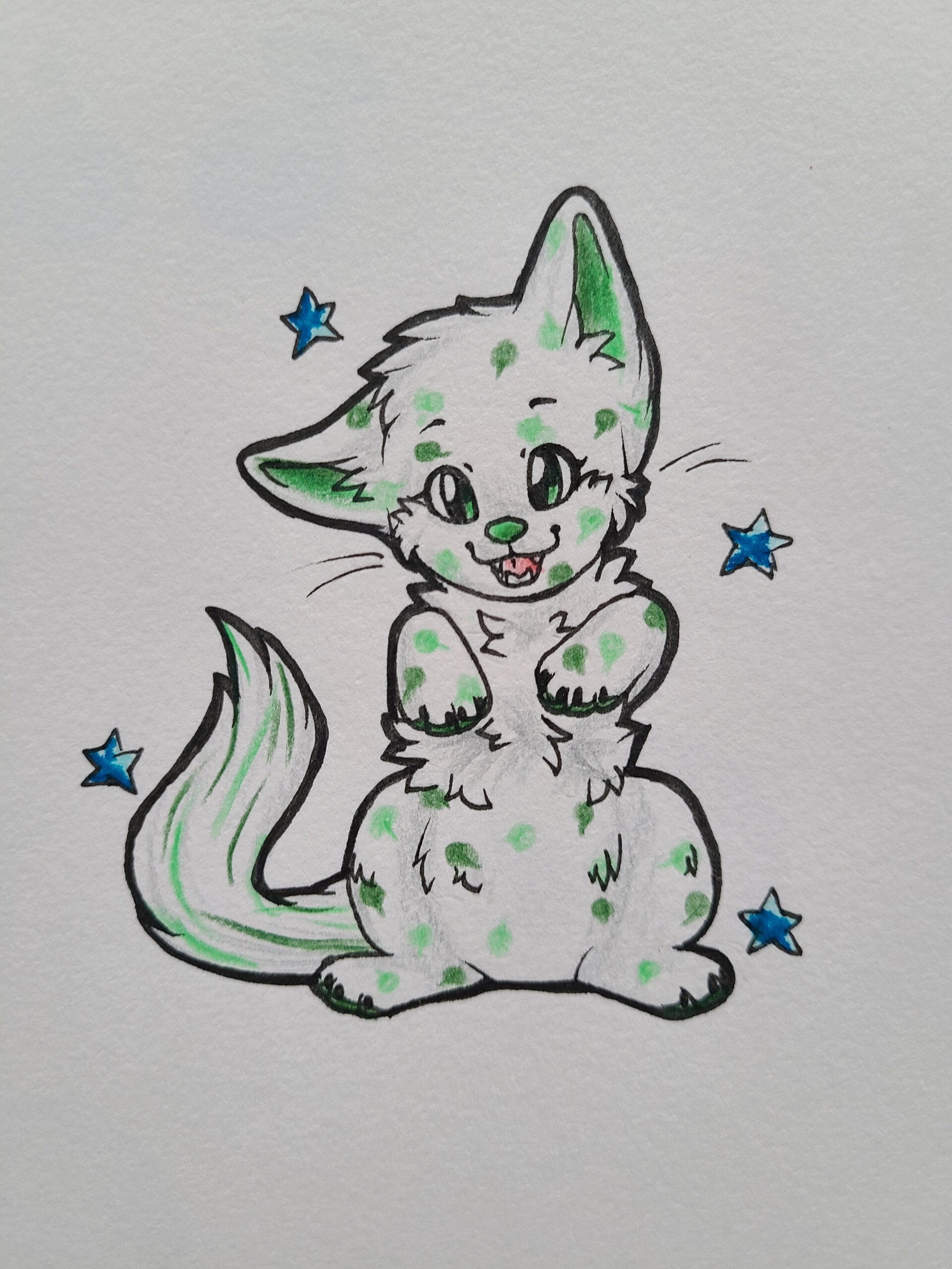 ArtStation - [OC] Cartoon Wolves/Cats